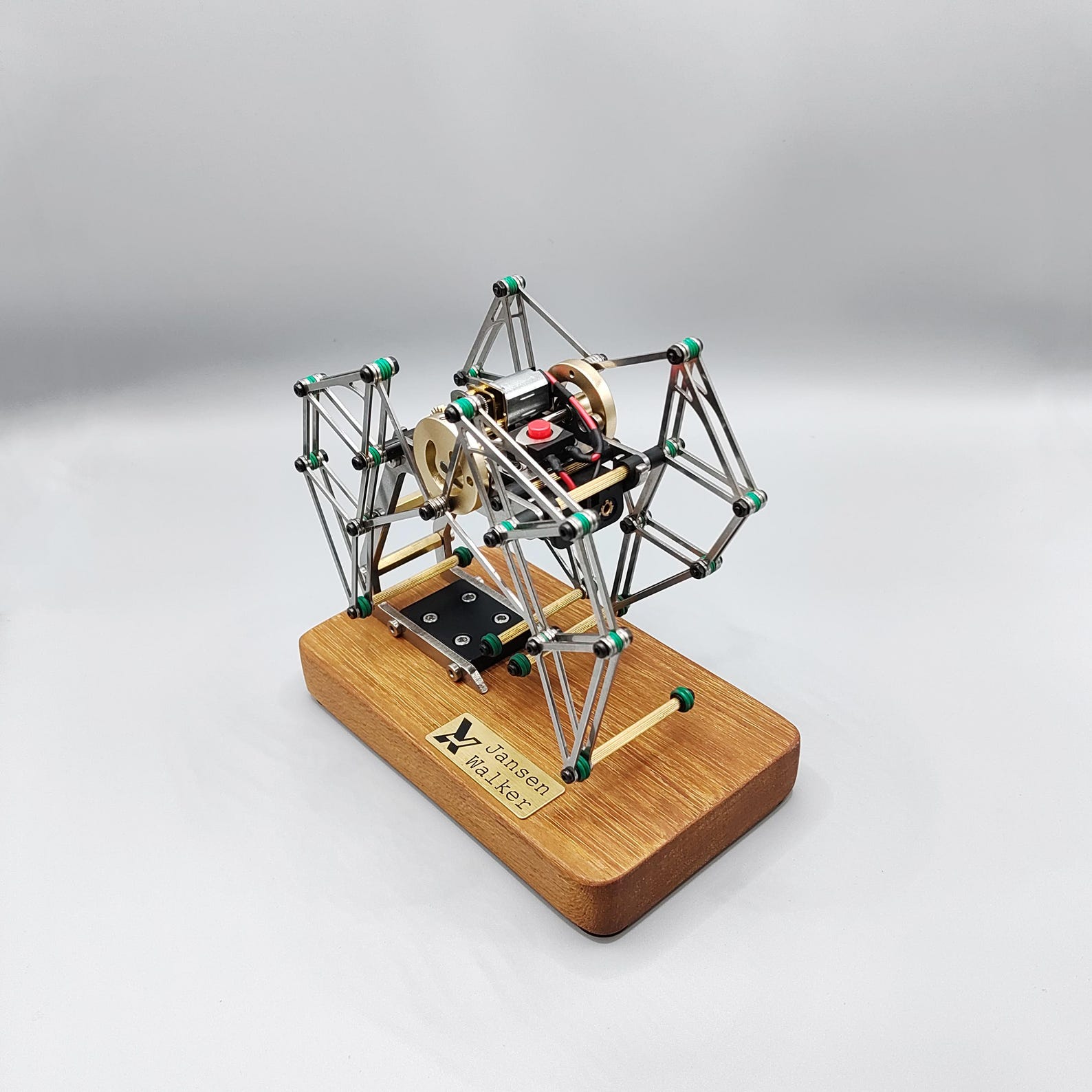 Metal Jansen Walker, A Biomimetic Kinetic Sculpture With Motor ...