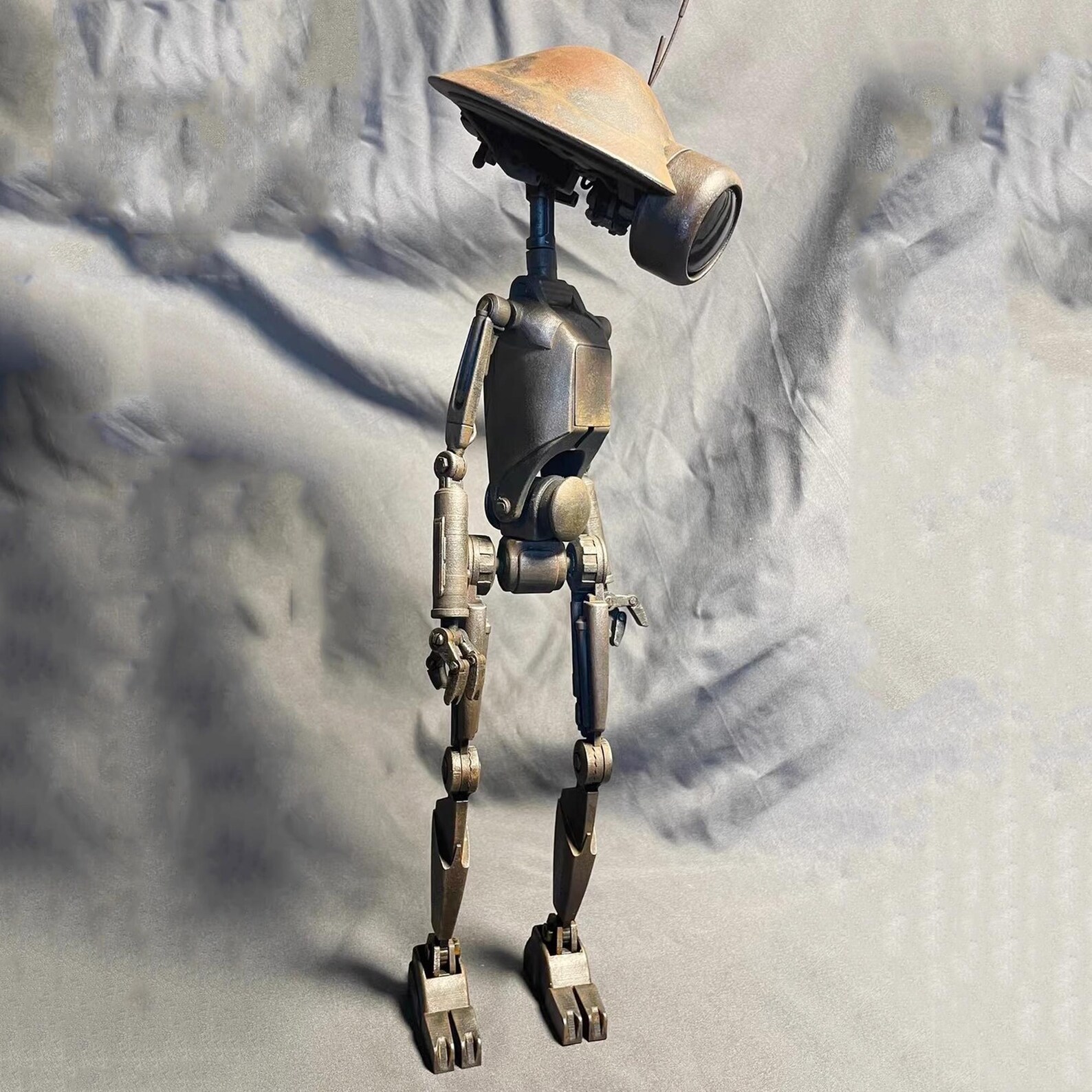 Star Wars-inspired Repair Droid, Handmade Crafts 3D Sculpture ...