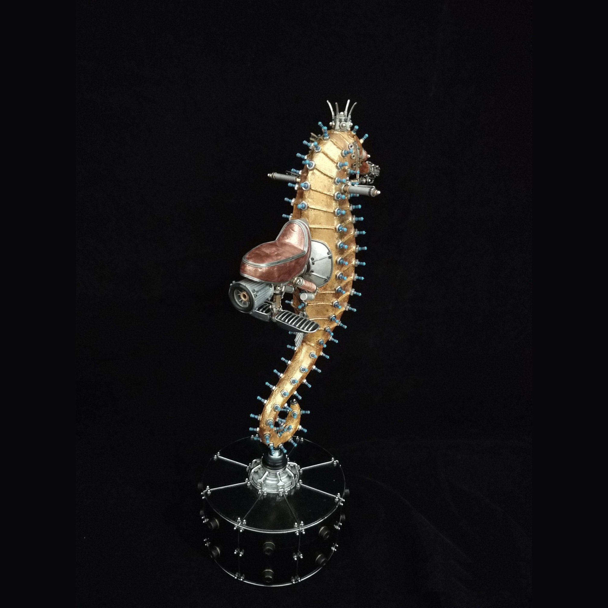 Mechanical Diving Frog Mutant Sculpture Steampunk Handmade - Etsy