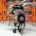 Mechanical Rabbit Warrior 3D Robot Creature Animals Handmade Sculpture ...