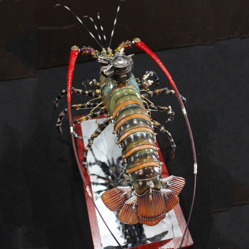 Lobster Mechanical Mutant 3D Robot Creature Animals Handmade - Etsy