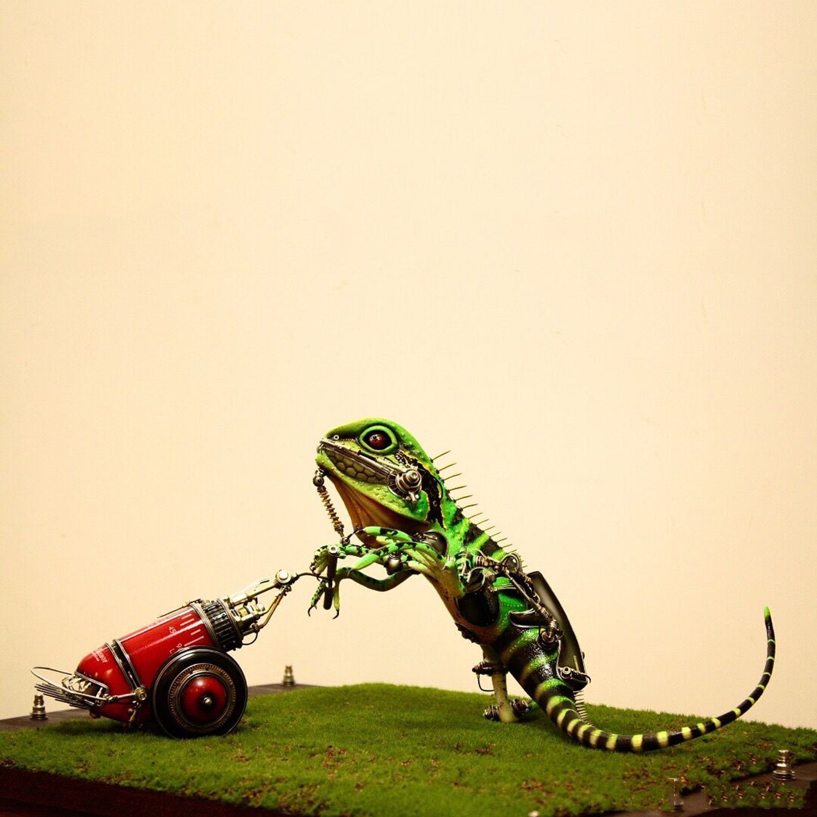 The Lizard Mechanical Mutant 3D Robot Creature Animals Handmade ...