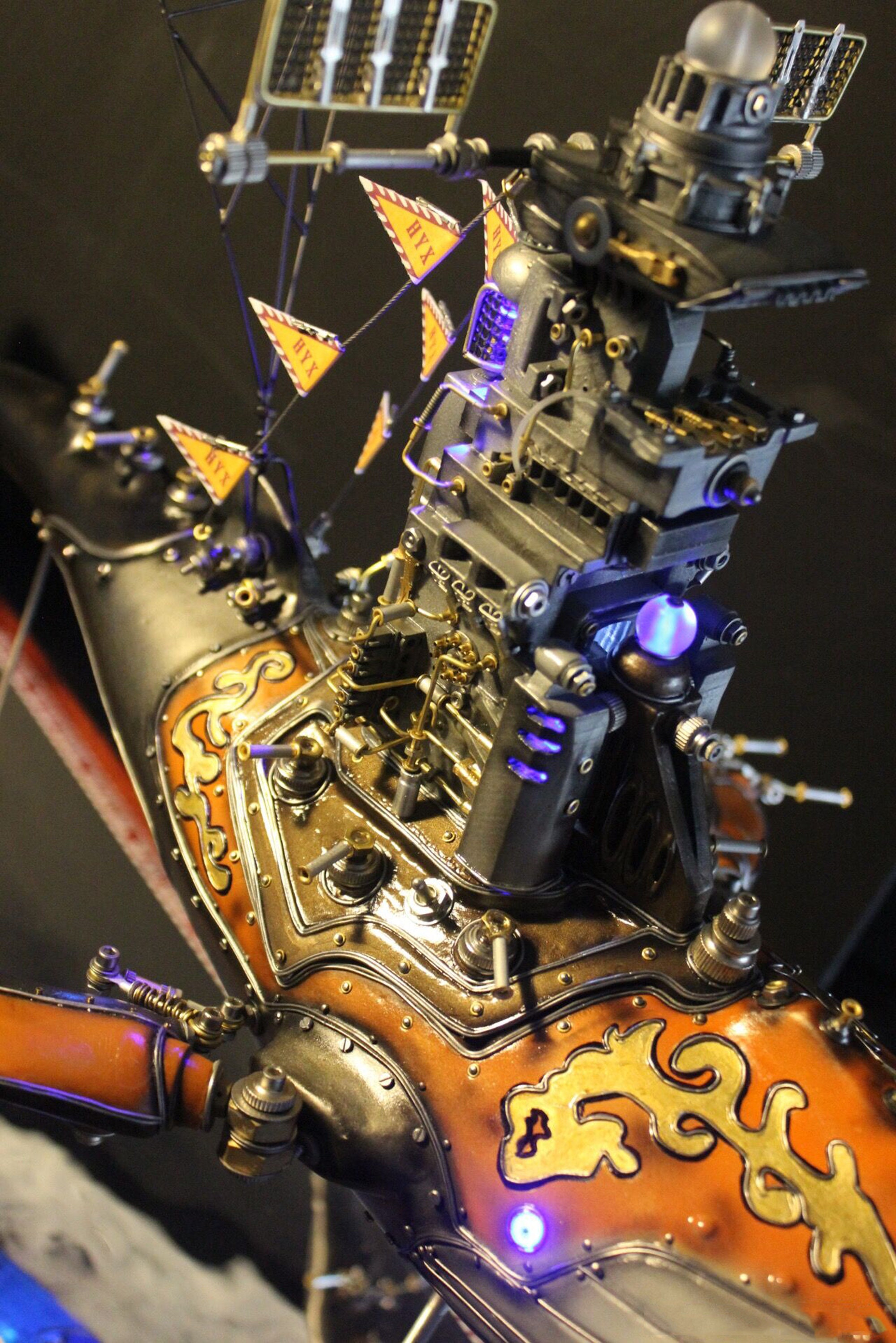 Legendary Whale Mechanical Mutant 3D Robot Creature Animals - Etsy