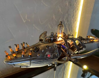 Kinetic Whale Sculpture - Etsy