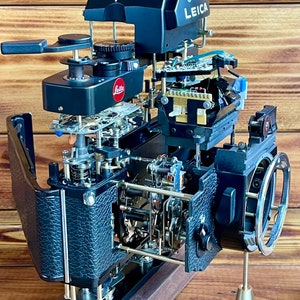 Disassembled 3D Mechanical Camera Deconstructed Art, Decorative ...