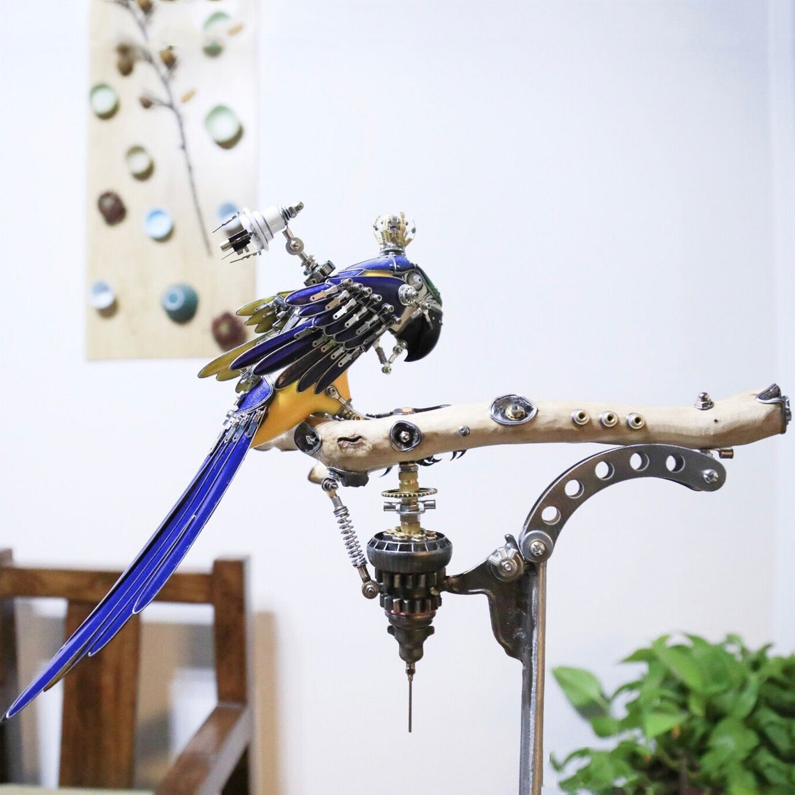 Scarlet Macaw Mechanical Mutant 3D Robot Creature Animals | Etsy