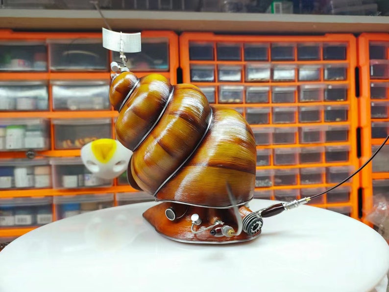 Mechanical Snail, Mutant 3D Robot Creature Animals, Handmade Sculpture ...