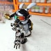 Mechanical Rabbit Warrior 3D Robot Creature Animals Handmade Sculpture ...