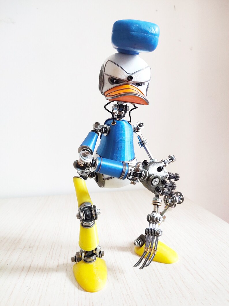 Donald Duck Mechanical Mutant 3D Robot Creature Animals - Etsy
