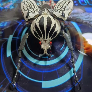 Cyberpunk Beetle Powered by A T-12 Engine Cyborg Mechanical Insect ...