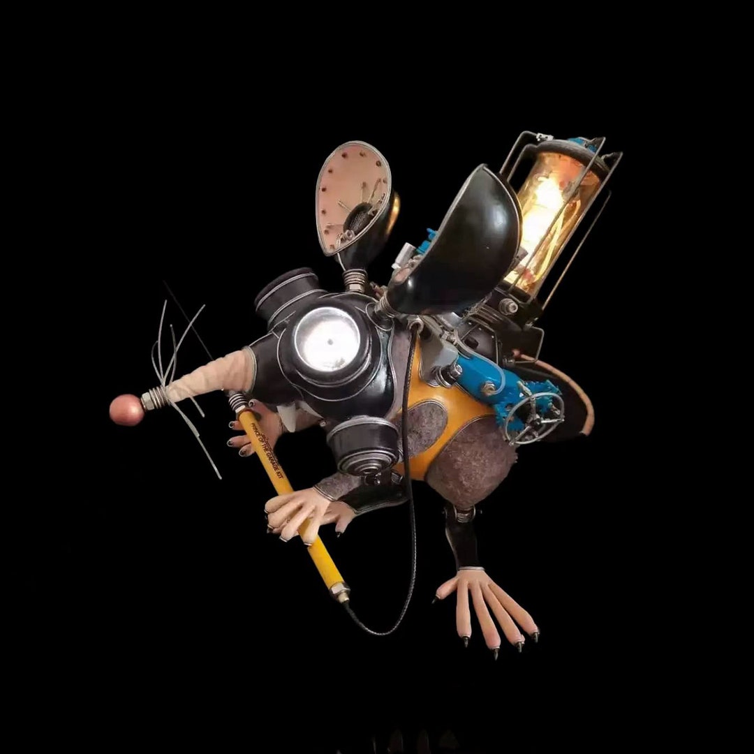Micky Mouse Mechanical Mutant 3D Robot Creature Animals Handmade ...