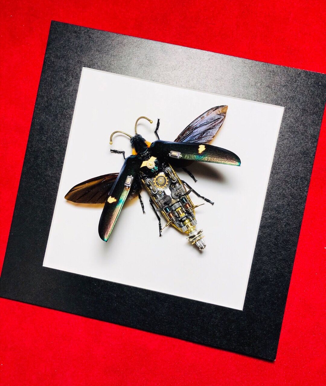 Steampunk Cyberpunk Beetle Insect Mechanical Creatures Sculpture ...