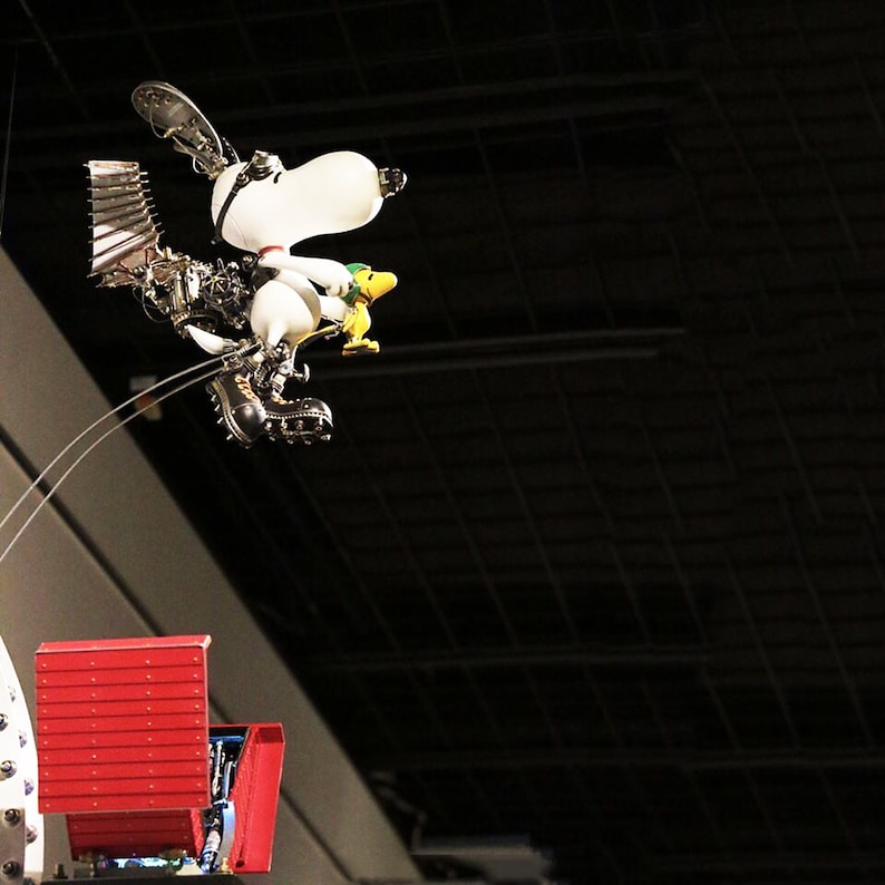 Snoopy Dog Mechanical Mutant 3D Robot Creature Animals - Etsy