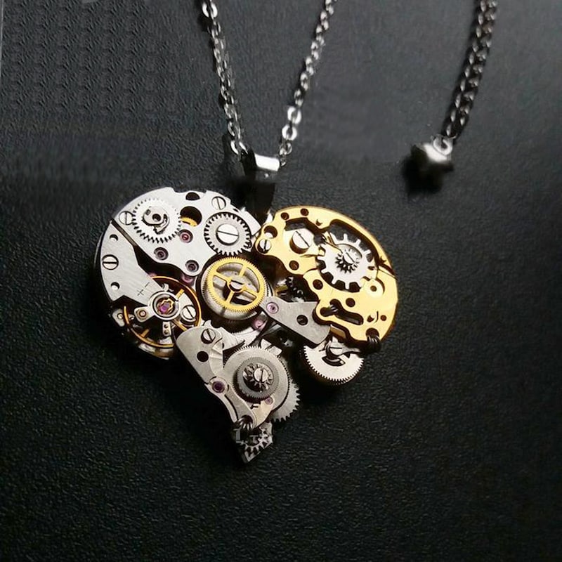 Clockwork Mechanical Heart - Etsy