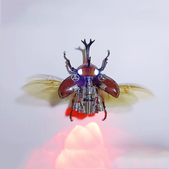 Steampunk Cyborg Mechanical Beetle Insects Bugs Biomech - Etsy