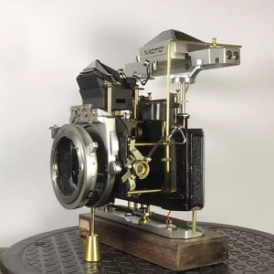 Disassembled 3D Mechanical Camera Deconstructed Art Decorative ...