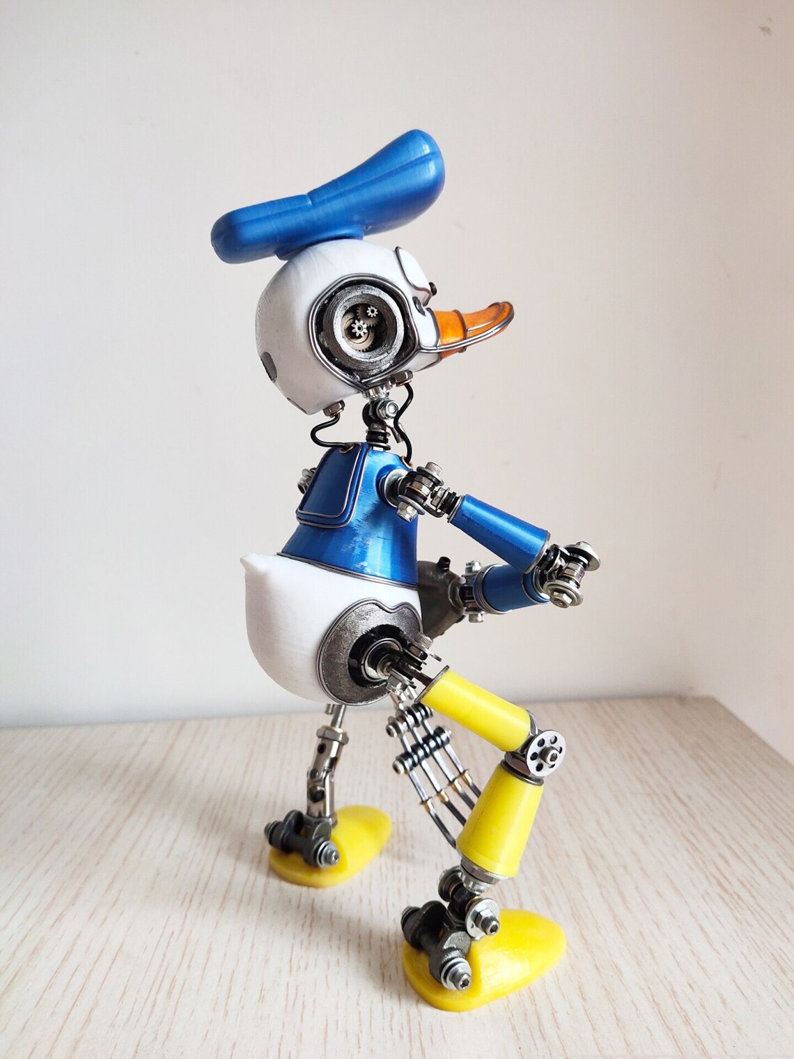 Donald Duck Mechanical Mutant 3D Robot Creature Animals Handmade ...