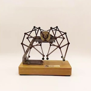 Metal Jansen Walker, A Biomimetic Kinetic Sculpture With Motor ...