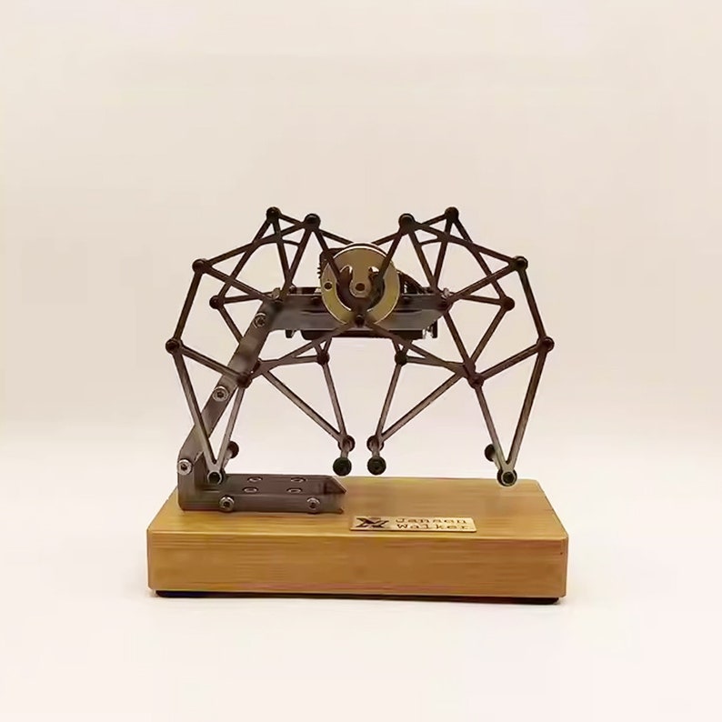 Metal Jansen Walker, A Biomimetic Kinetic Sculpture With Motor ...