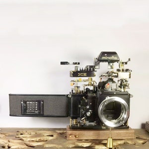Disassembled 3D Mechanical Camera Deconstructed Art Decorative ...