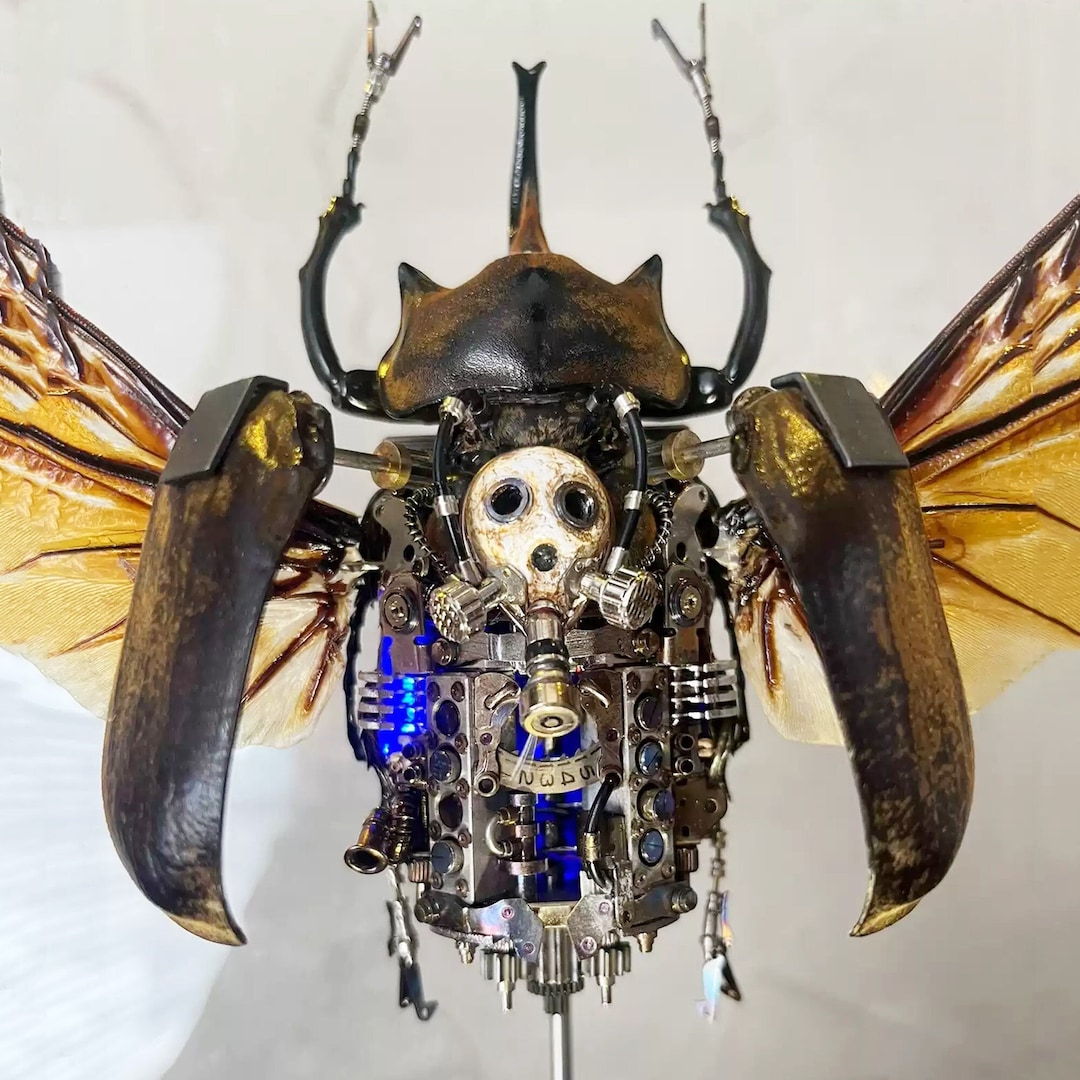 Wasteland Cyborg Mechanical Beetle Insects Bugs Kinetic Sculpture ...