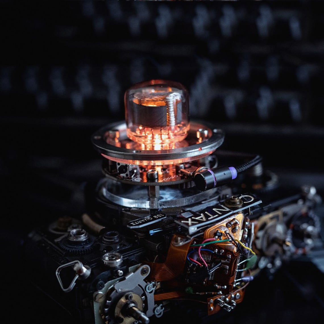 Cyberpunk Nixie Industrial Ambient Desk Table Sci-fi Lamp - Etsy