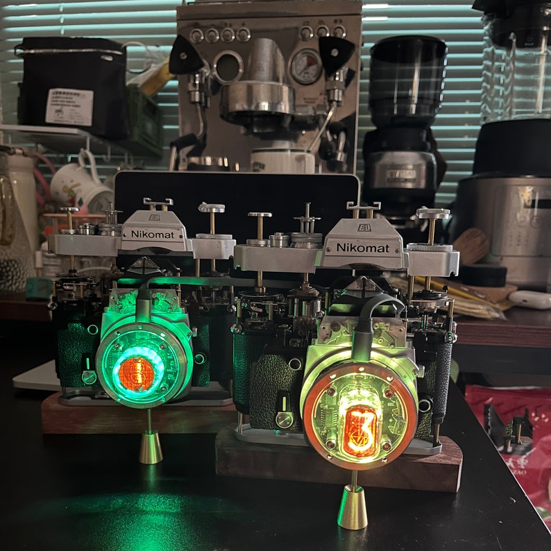 Cyberpunk Nixie Tube Integrated in A Disassembled Stereo - Etsy Australia