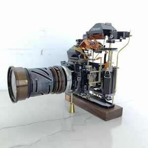 Deconstructed Canon Camera Art: 3D Mechanical Sculpture, Photography ...