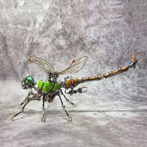 Mechanical Dragonfly Art