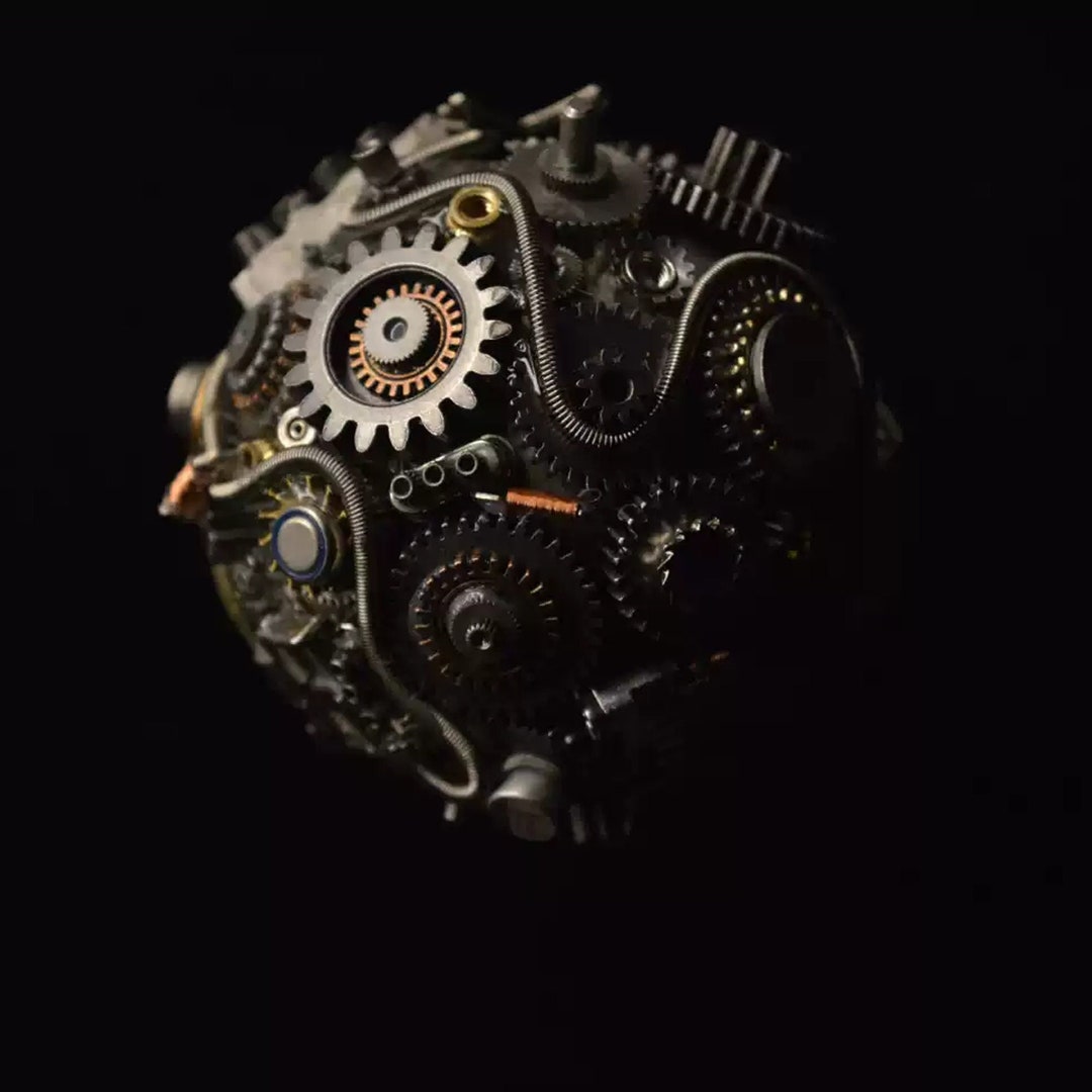 Mechanical Virus Egg of Mechanical Creatures Sculpture Clockwork ...