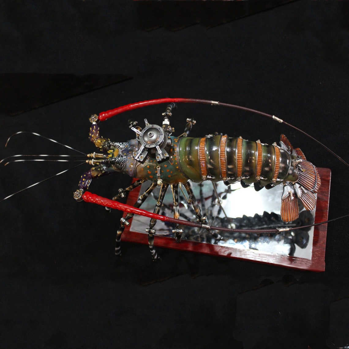 Lobster Mechanical Mutant 3D Robot Creature Animals Handmade - Etsy