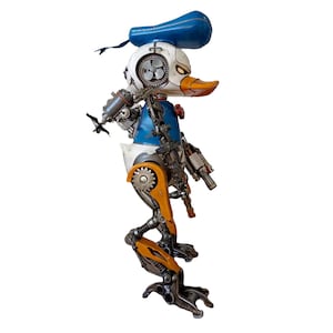 Donald Duck Mechanical Mutant 3D Robot Creature Animals Handmade ...