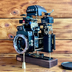 Disassembled 3D Mechanical Camera Deconstructed Art, Decorative ...
