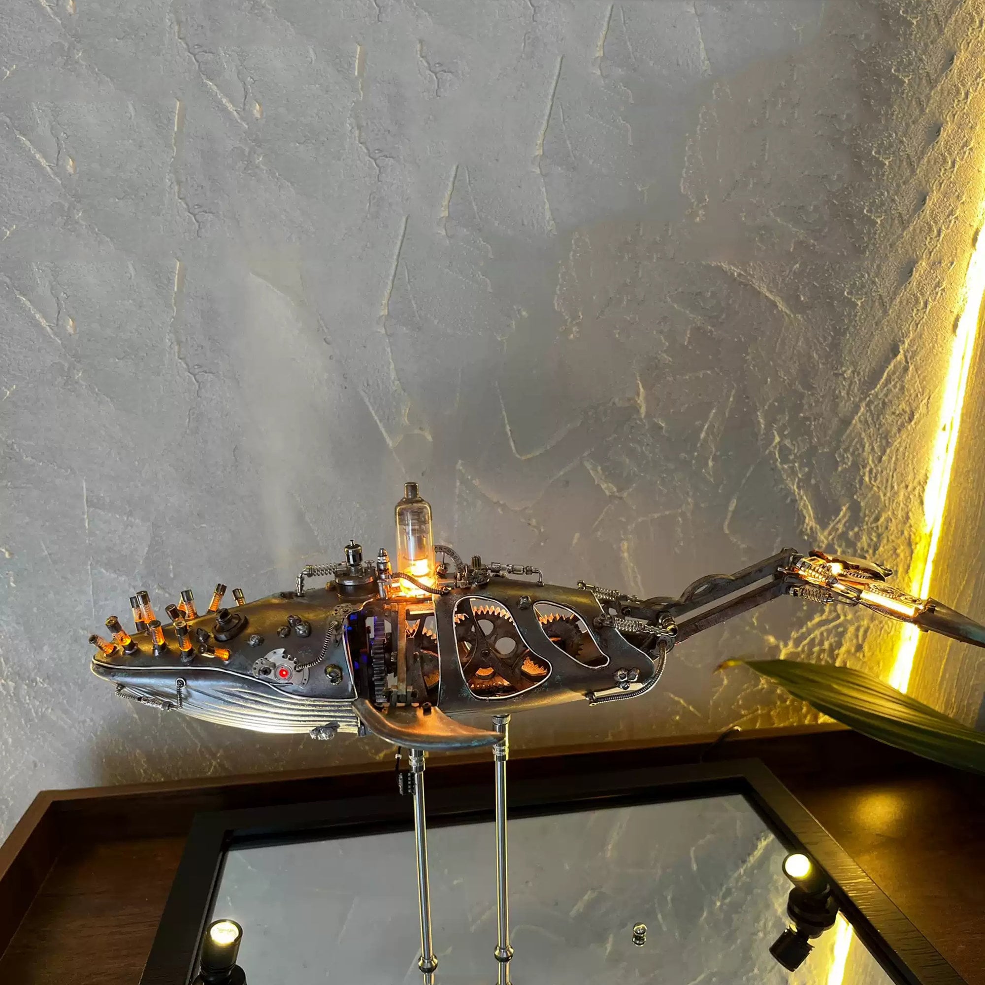 Steampunk Mechanical Whale Mutant 3D Robot Creature Animals - Etsy UK