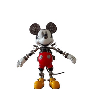 Micky Mouse Mechanical Mutant 3D Robot Creature Animals Handmade ...