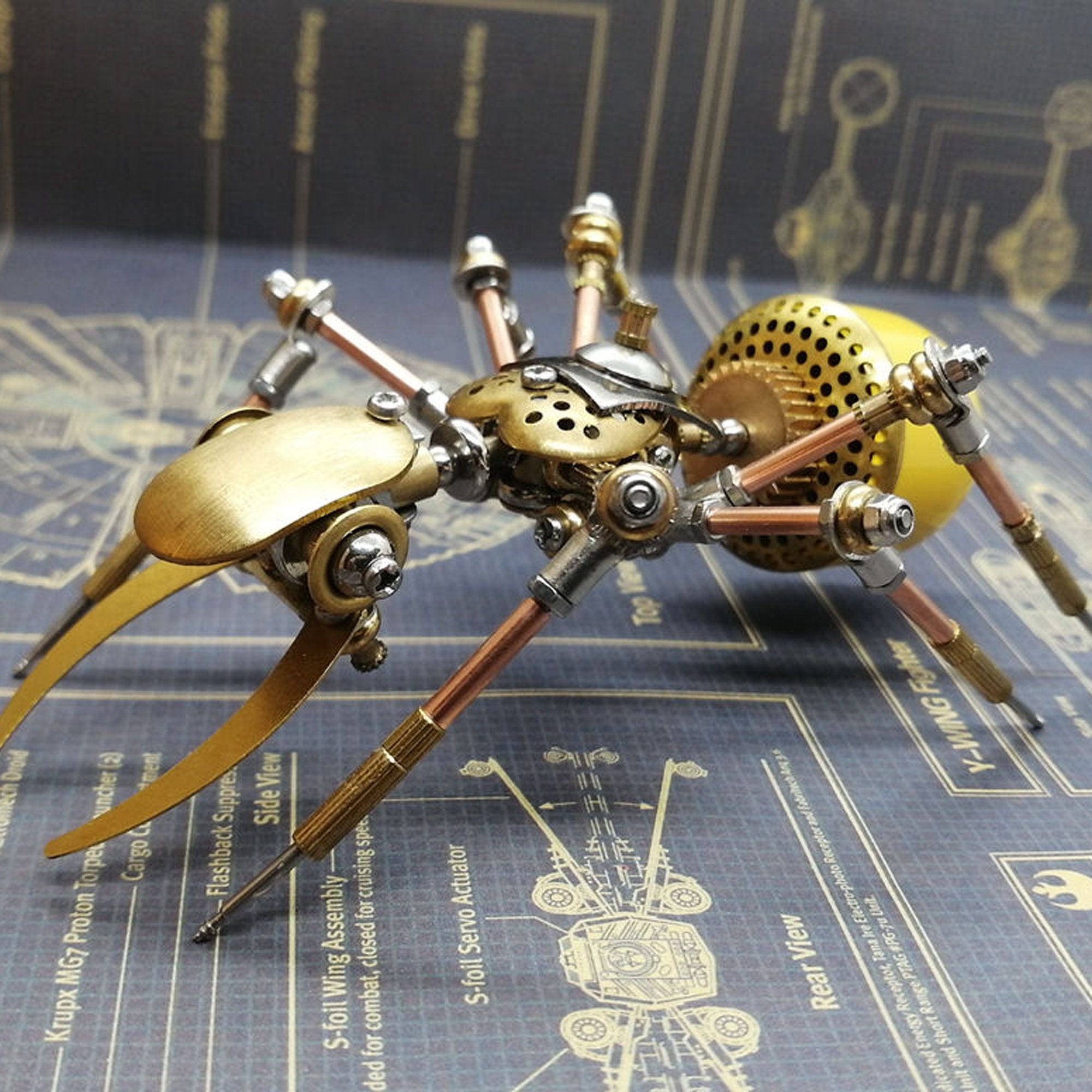 Steampunk Brass Mechanical Ant Insect Industrial Work Art | Etsy