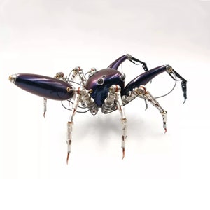 Mechanical Mutant 3D Jumping Spider Sculpture Handmade Sculpture Table ...