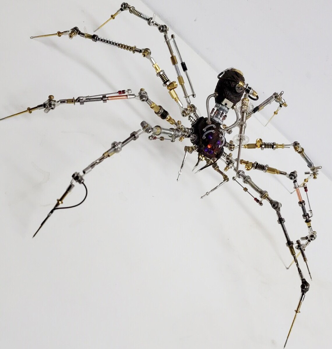 Mechanical Steampunk Spider Mutant Robot Sculpture Made by New Watch ...