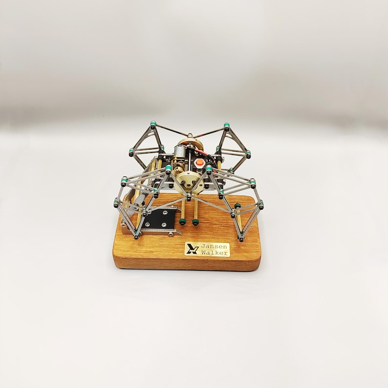 Metal Jansen Walker, A Biomimetic Kinetic Sculpture With Motor ...