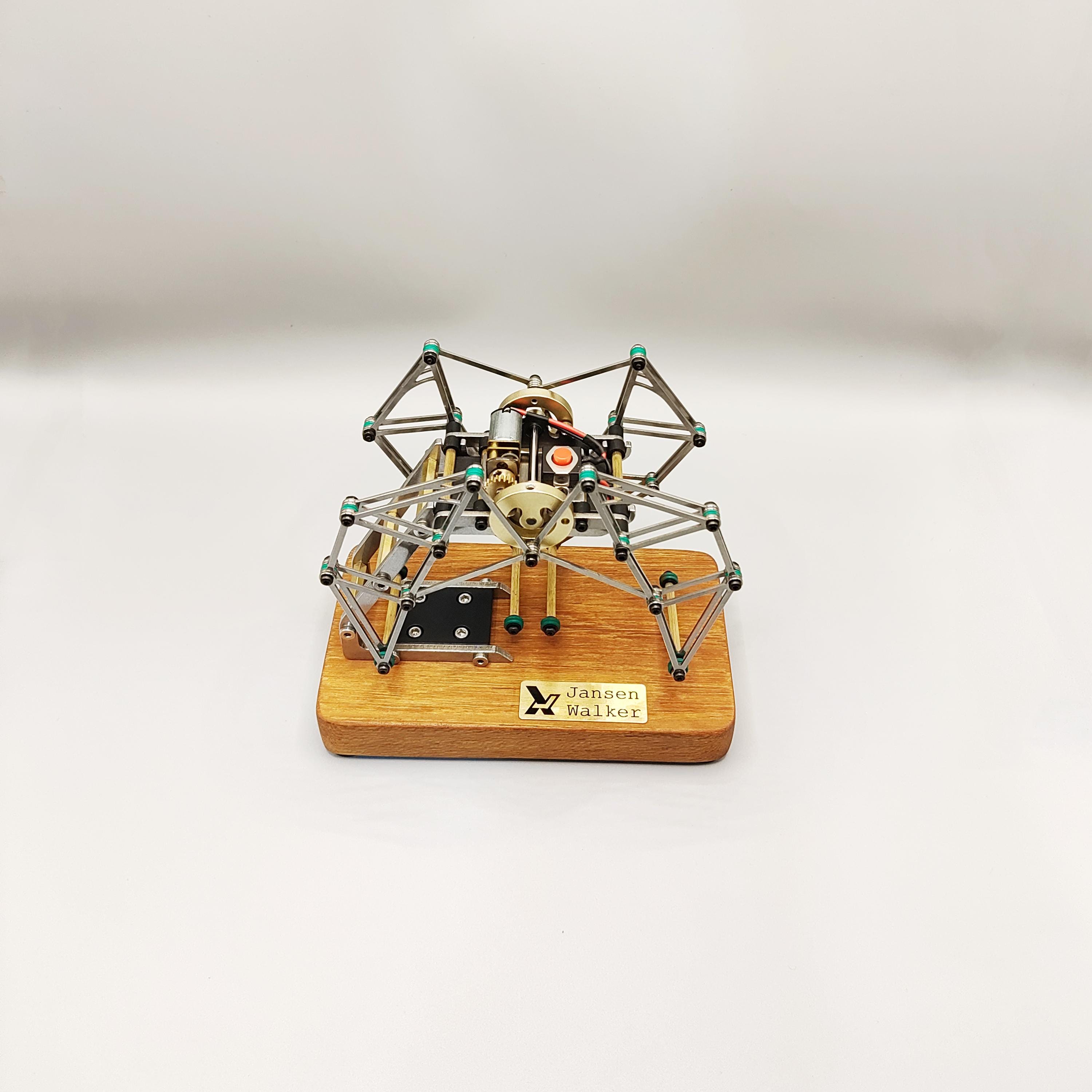 Metal Jansen Walker, A Biomimetic Kinetic Sculpture With Motor ...