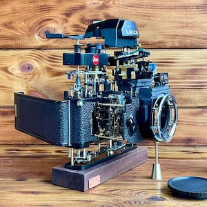 Disassembled 3D Mechanical Camera Deconstructed Art, Decorative ...
