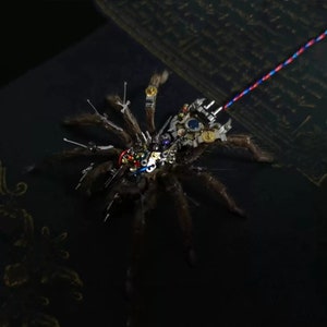Cyberpunk Tarantula Spider Features a Electro-mechanical Body ...