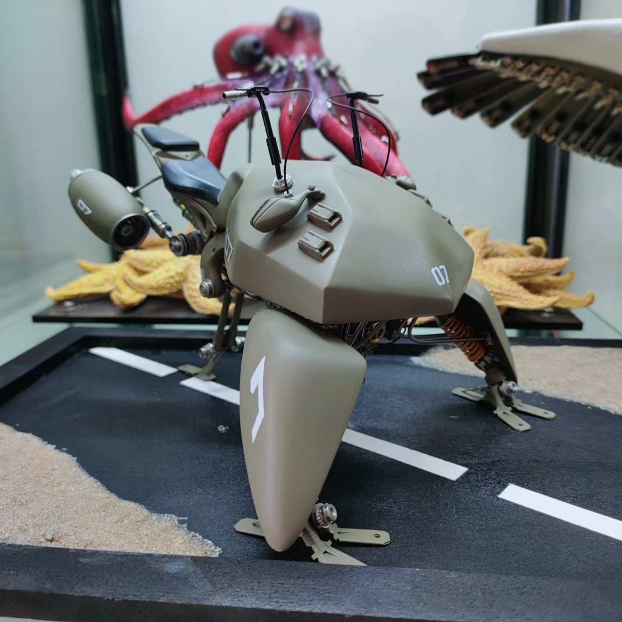 Motorbike Animalized Mutant 3D Robot Creature Animals Handmade ...