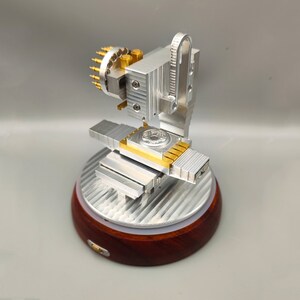 Mini CNC Milling Machine, Precision Crafted, Mechanical Elegance and ...