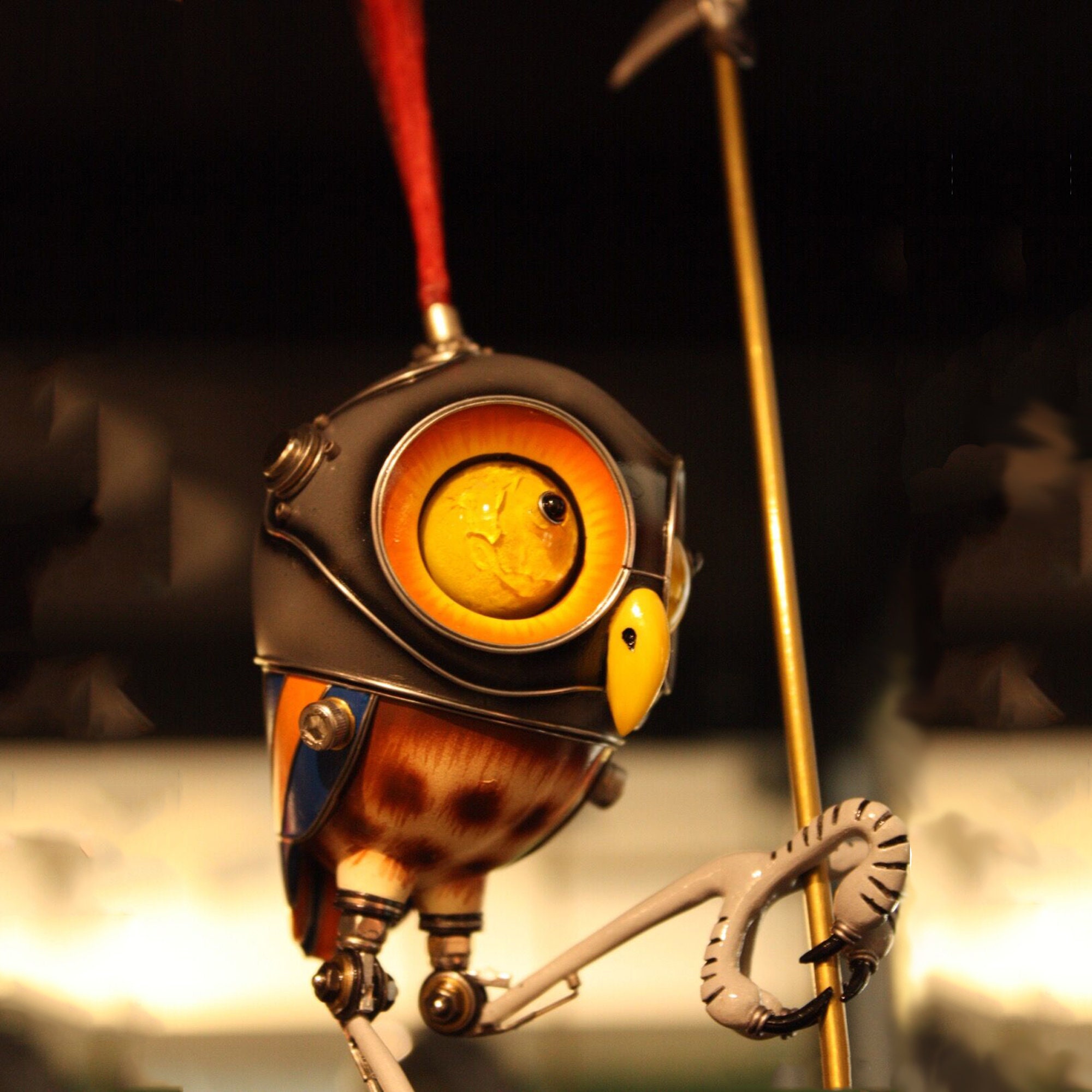 Owl Mechanical Mutant 3D Robot Original Designed Creature | Etsy