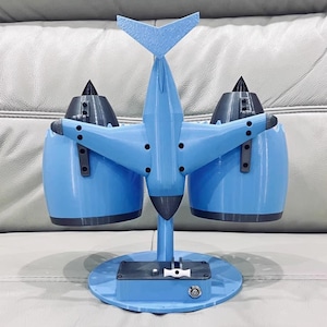 Unique Turbine Engine Desk Fan With Stepless Speed Control, Aviation ...