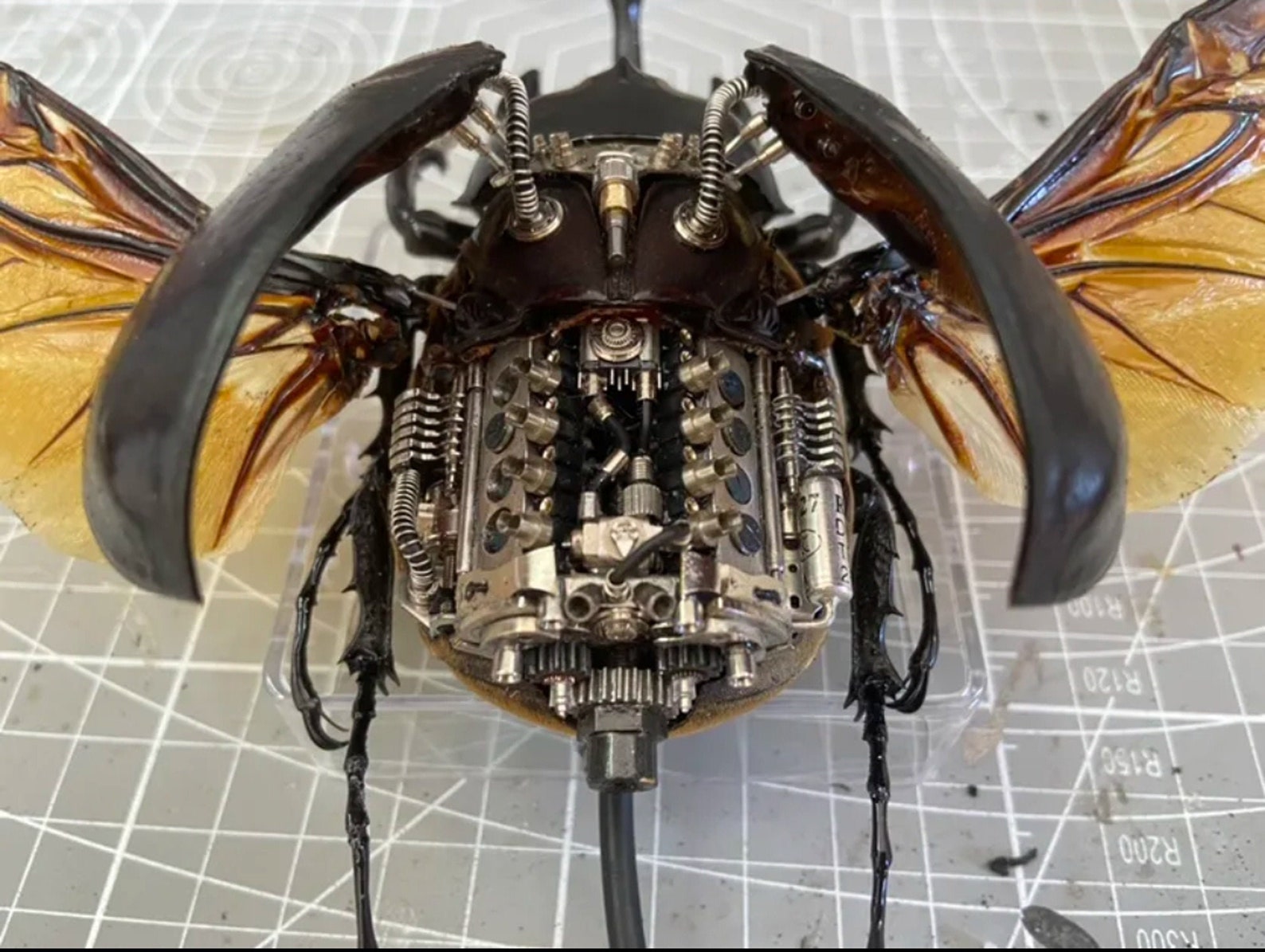 Steampunk Cyborg Mechanical Beetle Insects Bugs Powered by A - Etsy