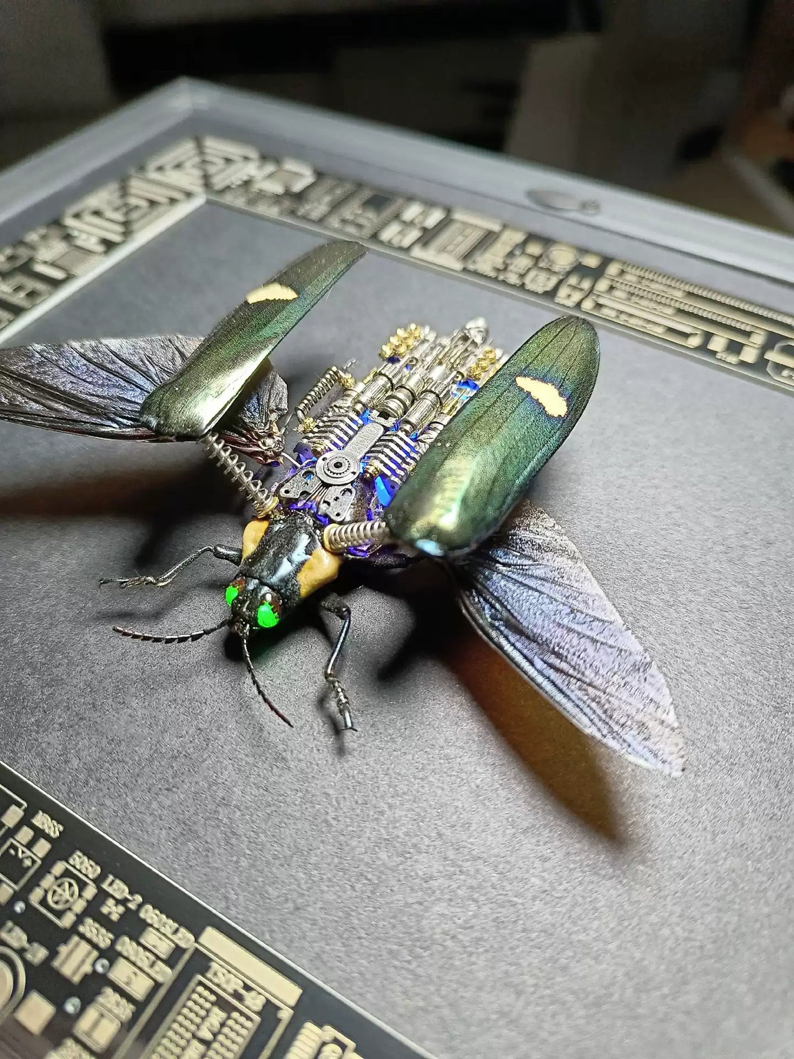 Steampunk Cyberpunk Beetle Insect Mechanical Creatures Kinetic - Etsy