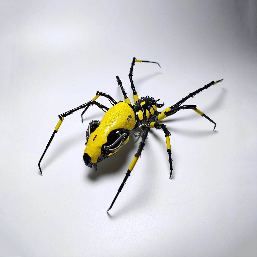 Mechanical Mutant 3D Spider Sculpture Handmade Crafts Sculpture Table ...