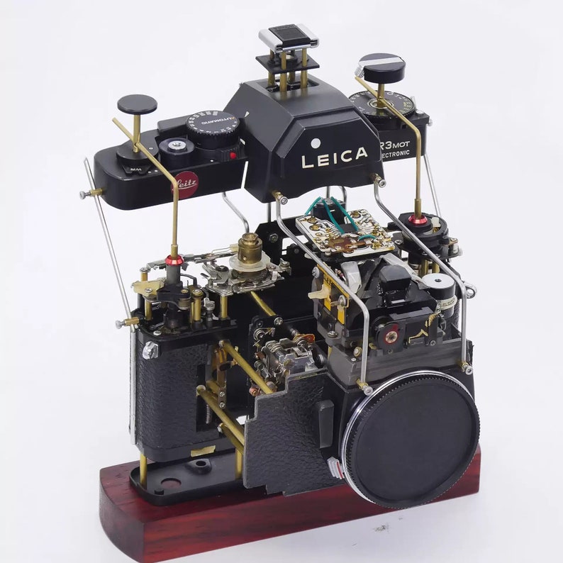 Disassembled 3D Mechanical Camera Deconstructed Art Decorative - Etsy